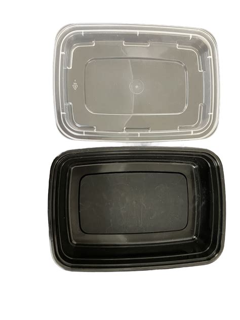 24oz Rectangular Pp Container 3h Corporation