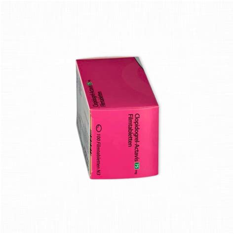 Clopidogrel Uk 75mgpk Scab Pharmacy Limited
