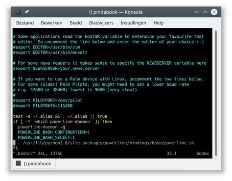 Powerline Statusbalk Voor Bash En Vim