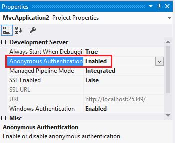 Windows Authentication In MVC With IIS Express