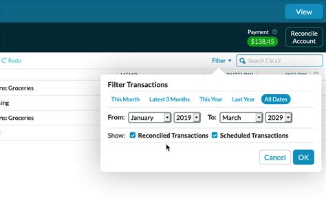 Toolkit For Ynab Toggle Scheduled And Reconciled Transaction Buttons • Elizabeth Starr Harden Llc