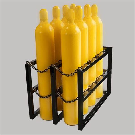 4d2w N Gas Cylinder Storage Rack Non Seismic Jt Racking Systems