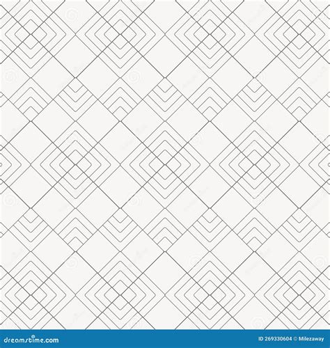 Linear Vector Pattern Repeating Linear Triangle And Diamond Shape In