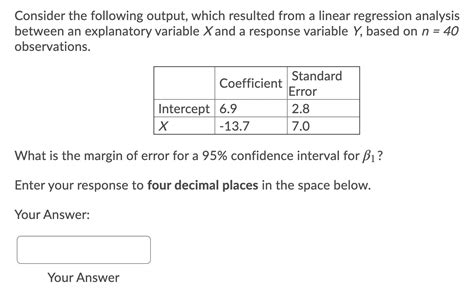 Solved Consider The Following Output Which Resulted From A