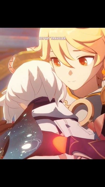 Aether And Piamon Lovely ️ Moment😇 Genshin Impact Gameplay Genshinimpact Piamon Aether