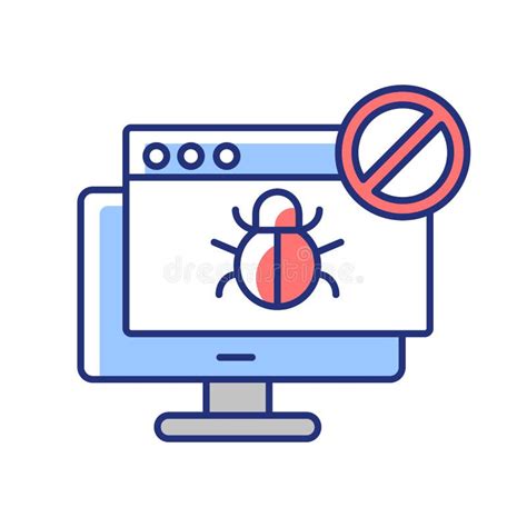 Malware Detection Website Stock Illustrations Malware Detection Website Stock