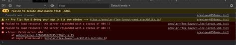 Bug Report Stack Blitz Starter Link Is Broken · Issue 1129 · Angular
