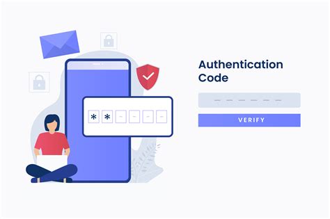 Step Authentication Web Page Vector Art At Vecteezy