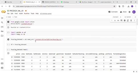 Laahiri Maganti On Linkedin Prodigy Infotech Project 01 House Price Prediction Excited To Share My…