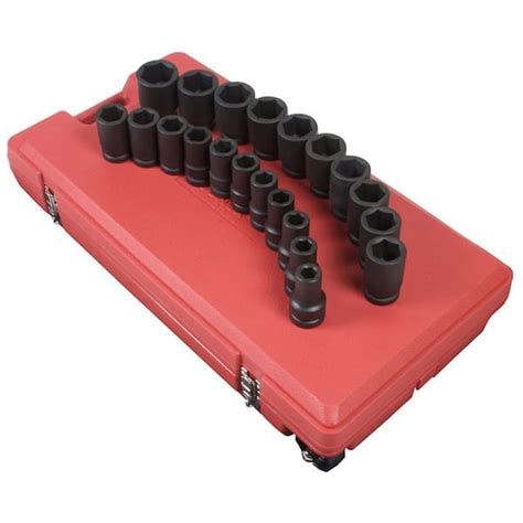 Sunex Tools 21 Piece Deep Impact Socket Set Sun5693 The Home Depot
