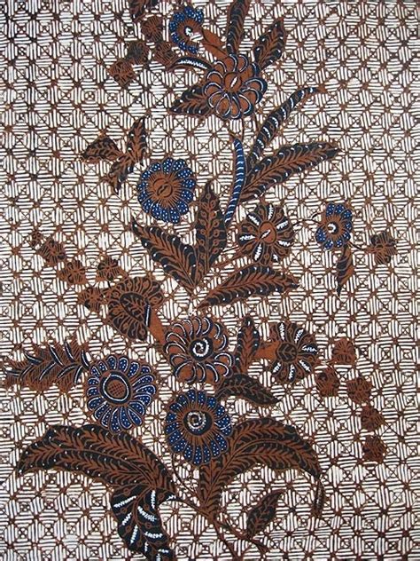 Traditional Batik Java Indonesia Floral Bouquets