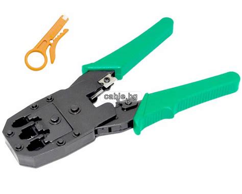 Клещи за Кримпване Rj45 Rj12 Rj11 Кримпващи Клещи Универсални клещи за кримпване на 8p 8c
