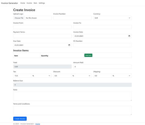 Asp Net Invoice Generator By Mutalecode Codester