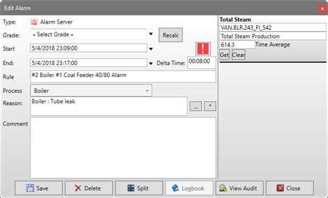 Alarm Event Acknowledgment