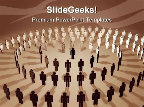 The Boss Unity People PowerPoint Templates And PowerPoint Backgrounds