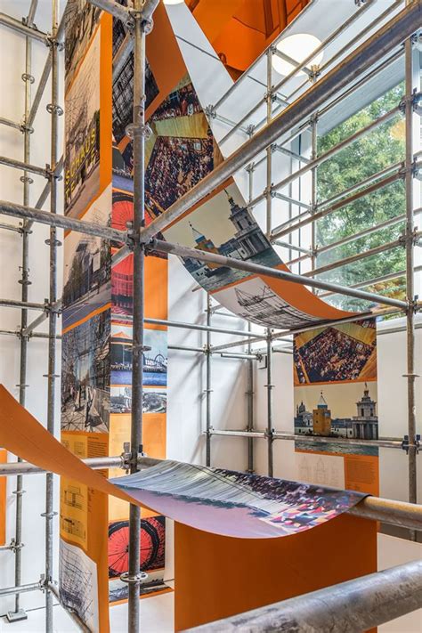 Oma Explores The Potential Of Scaffolding In New York Exhibition New York Exhibitions