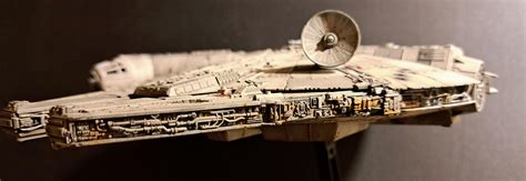 Completed Bandai 1144 Millennium Falcon Rise Of Skywalker Version
