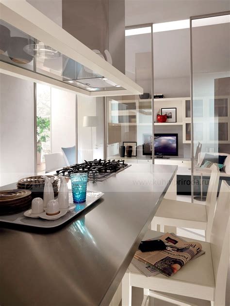 Кухня стекло на мдф - 96 фото