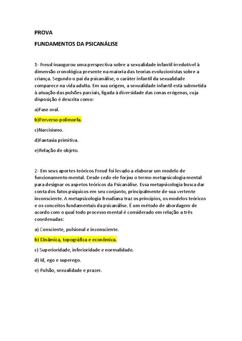 Prova 3 Junho 2019 Questões E Respostas Warning Tt Undefined