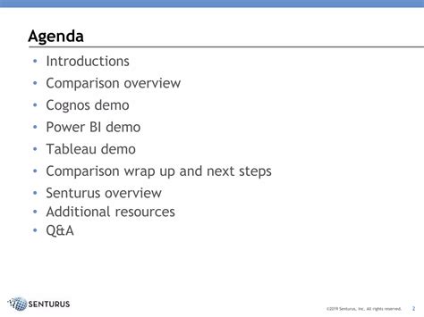 A Comparison Of Power Bi Tableau And Cognos Ppt