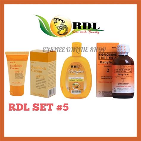 Rdl Set5 Sunblock Cleanser 150ml Rdl2 Lazada Ph