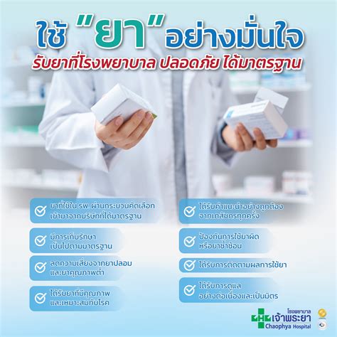 การรับยาจากโรงพยาบาล โรงพยาบาลเจ้าพระยา Facebook