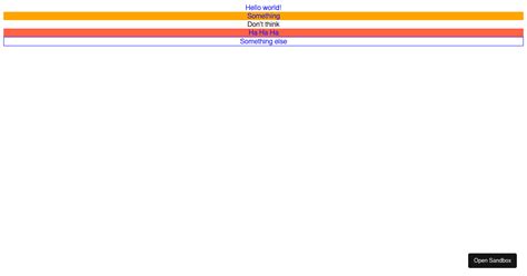 My Styled Component Codesandbox