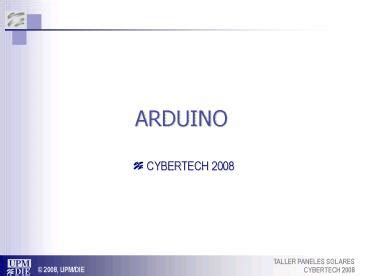 PPT ARDUINO PowerPoint Presentation Free To View Id 27b7d7 NDEwM