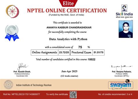 Dataanalytics Python Nptel Iitroorkee Lifelonglearning Skillindia