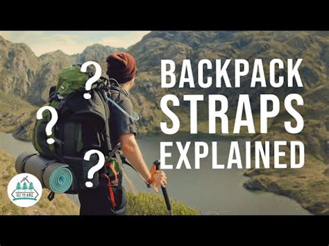 How To Mount Exterior Strap Backpack