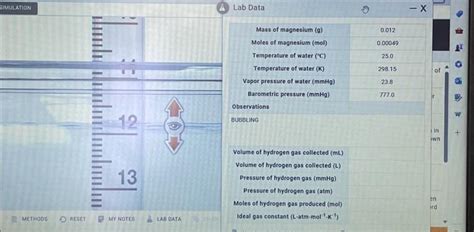 13simulation A Lab Data Begin Tabular Cc Hline