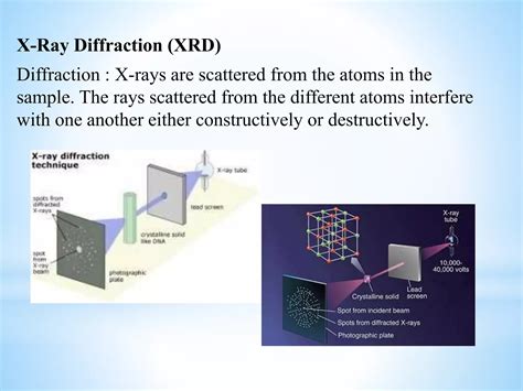 X Ray Diffraction Pptx