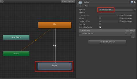 unity的animator blendtree 一点心得