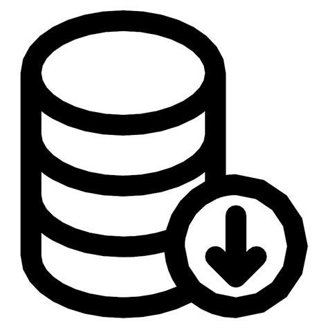 Database UI Web Vector SVG Icon SVG Repo