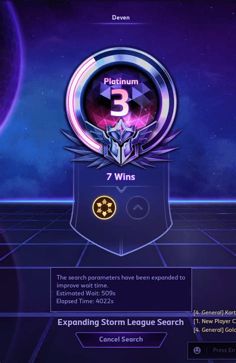 No The Queue Does Not Get Better After Placement Matches Rheroesofthestorm