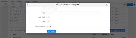 Communities Default Survey QuestionPro Help Document
