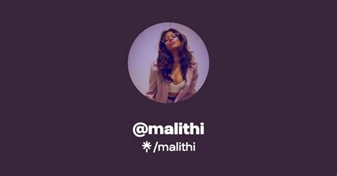 Malithi Instagram Tiktok Linktree