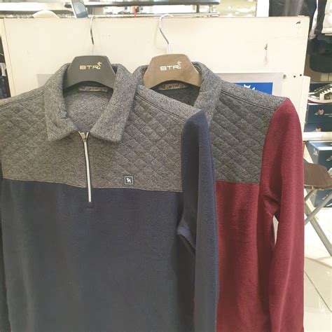 Btr골프 뉴코아울산 카라누빔포인트 겨울 집업 남성티셔츠 Brt0467m 이랜드몰