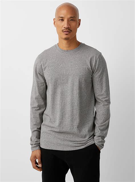 T Shirts à Manches Longues Pour Homme Simons