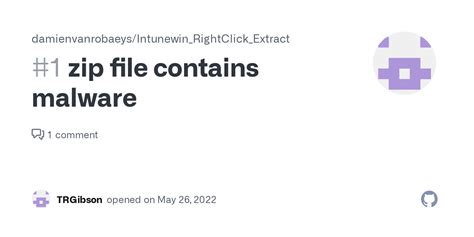 zip file contains malware · issue 1 · damienvanrobaeys intunewin