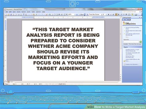 How To Write A Target Market Analysis 13 Steps With Pictures