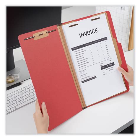 Bright Colored Pressboard Classification Folders 2 Expansion 1