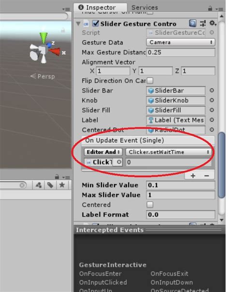 adding a listener to unity event with the inspector unity engine