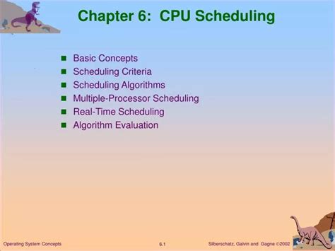 Ppt Chapter 6 Cpu Scheduling Powerpoint Presentation Free Download