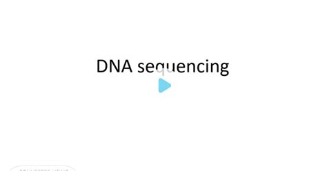 Dna Sequencing Automate Video
