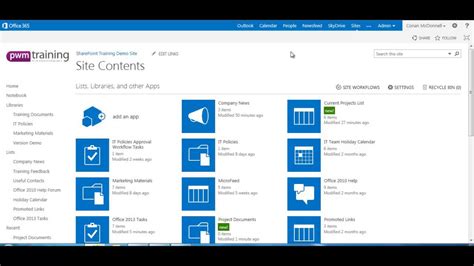 Introduction To SharePoint YouTube