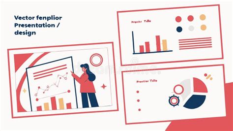 Presentation Slides With Graph Data Chart Business Presentation Report Design Slide Template