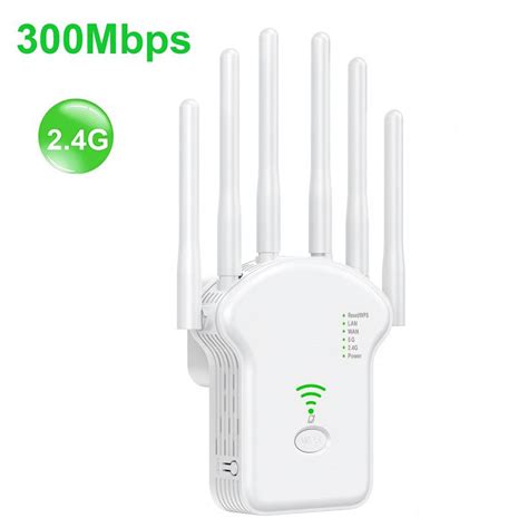 1200mbps Wifi Repeater 6 Antenna Wireless Router And Signal Booster