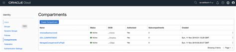 Oracle Cloud Infrastructure Post 3 Compartment And Vcn Vinicius Dba