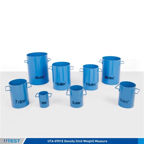 Bulk Density Measures Mechanical And Physical Properties Utest Material Testing Equipment